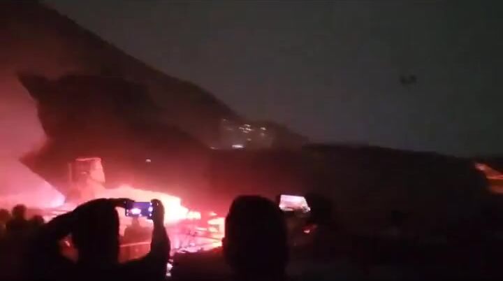 Stage Collapses At A Rally In Mexico During High Winds
