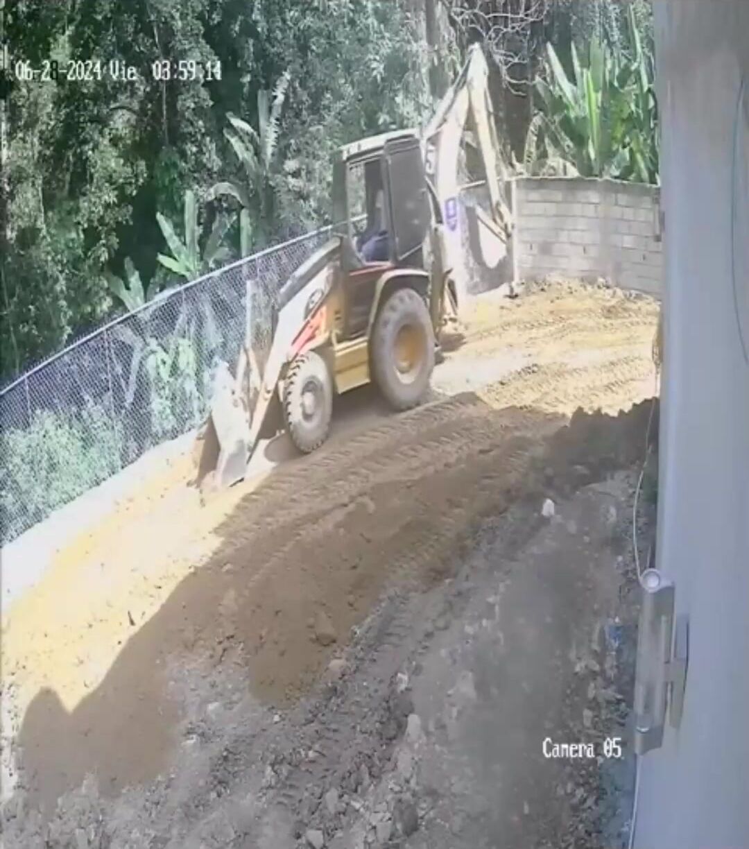 Backhoe Driver Crushed By His Own Machine When Sidewall Collapses
