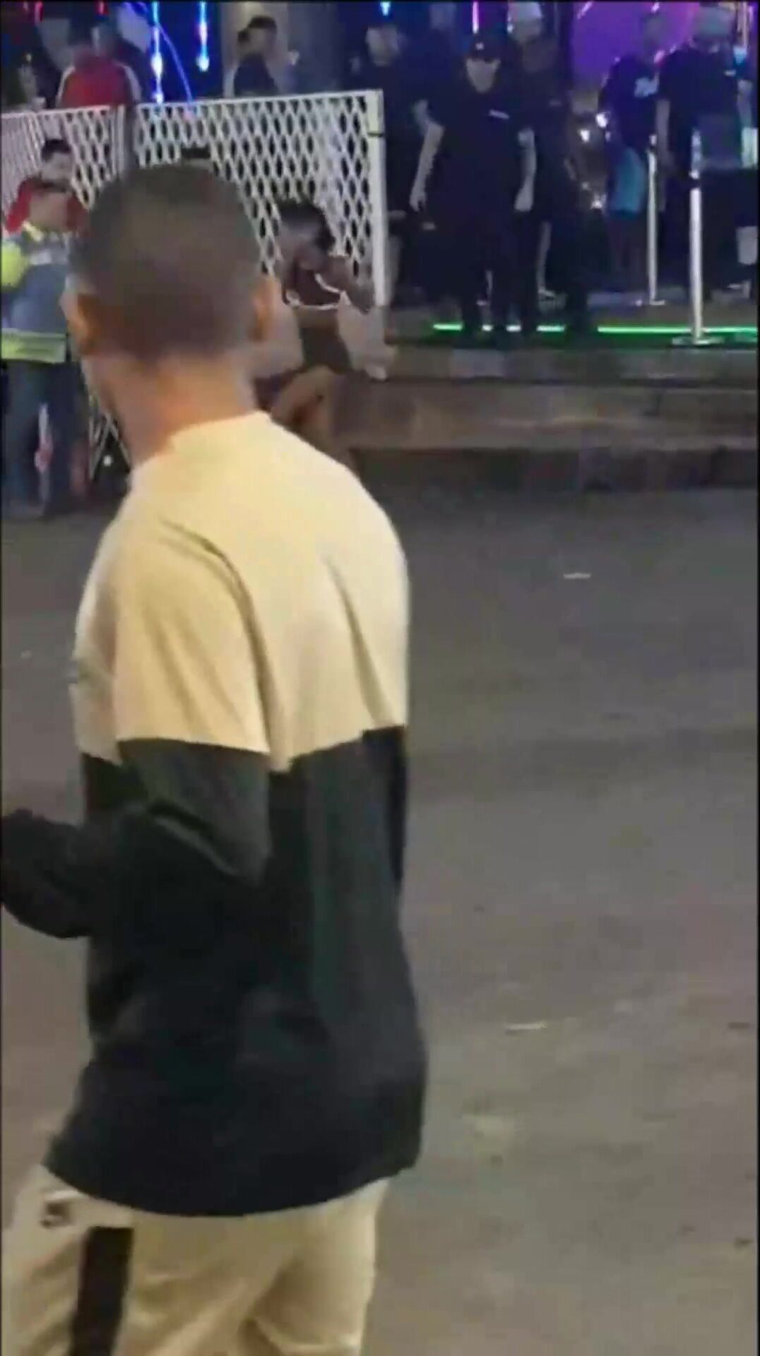 Chick Gets Sparta Kicked Unconscious By Security