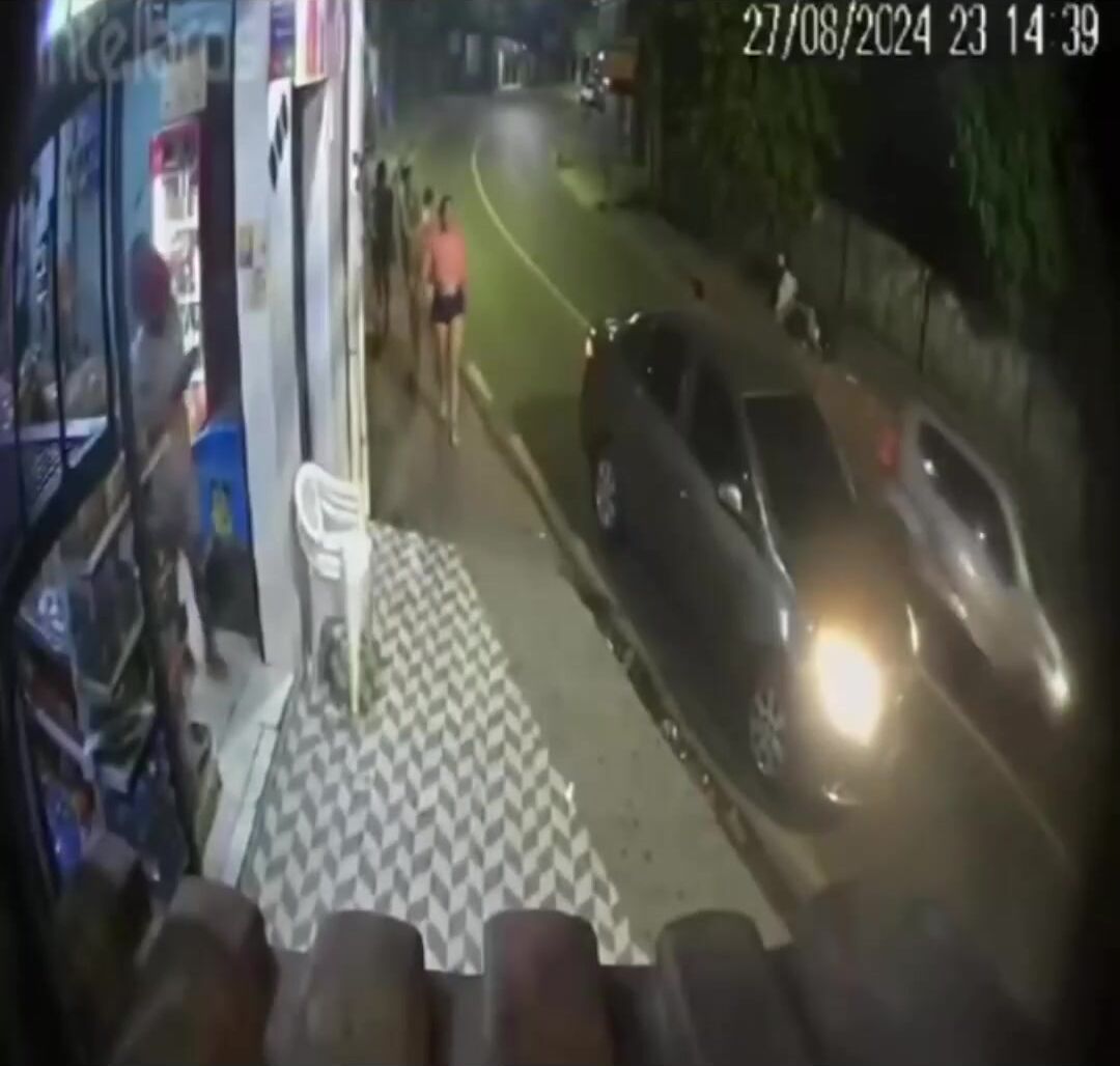 Out Of Control Biker Wipes Out Mother And Her Baby Taking Corner Too Fast