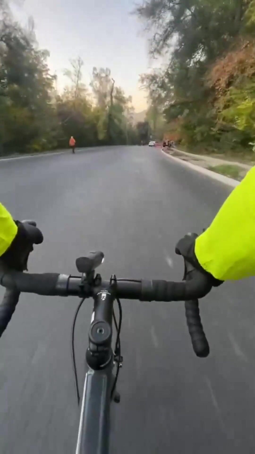 Cyclist Ends One Ride And Takes Another To Hospital