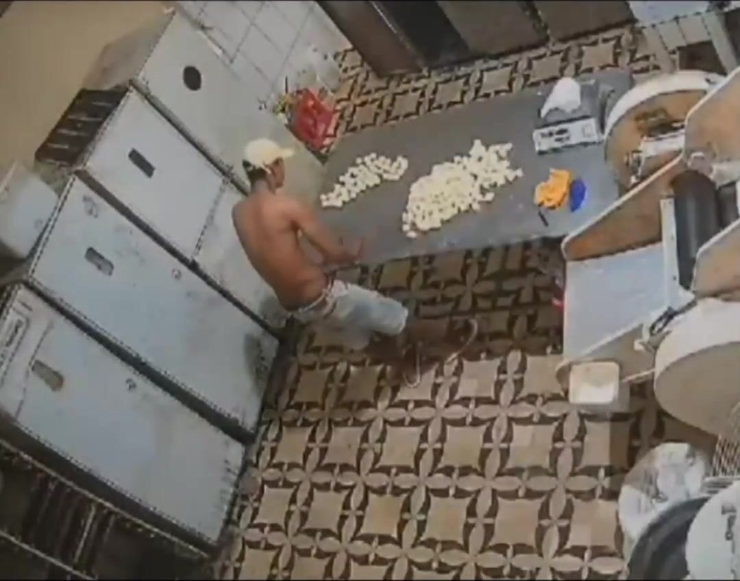 Man Executed From Behind By Sneaky Hitman While Preparing Food