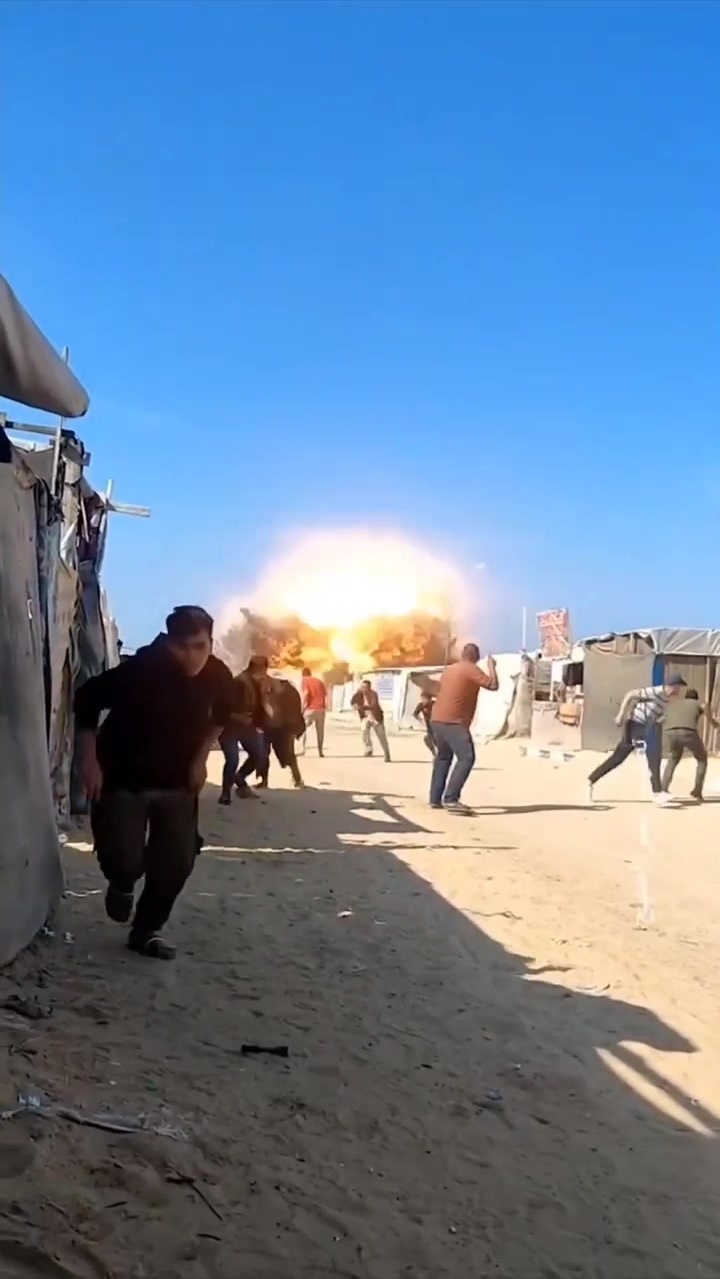 Kid Saw it First - Clearer Video Of Missile Attack On Al-Mawasi Refugee ...