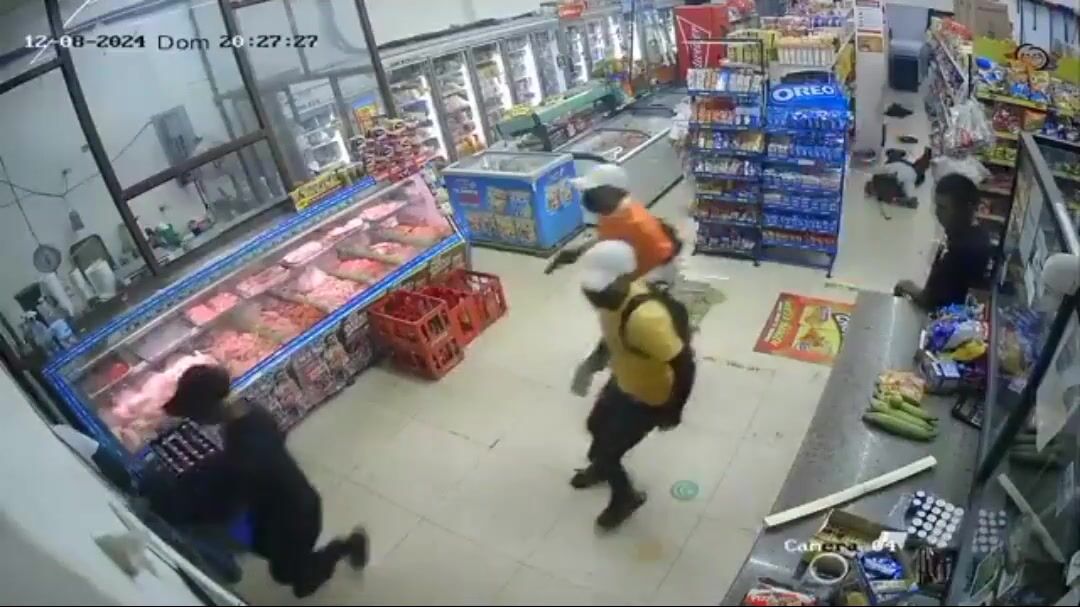 Security Guard Shot And Killed In Supermarket Gang Robbery
