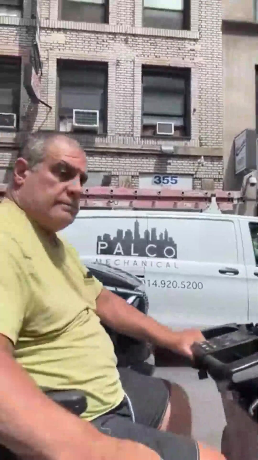 Disabled Asshole Keys Guys Car For Driving Too Close