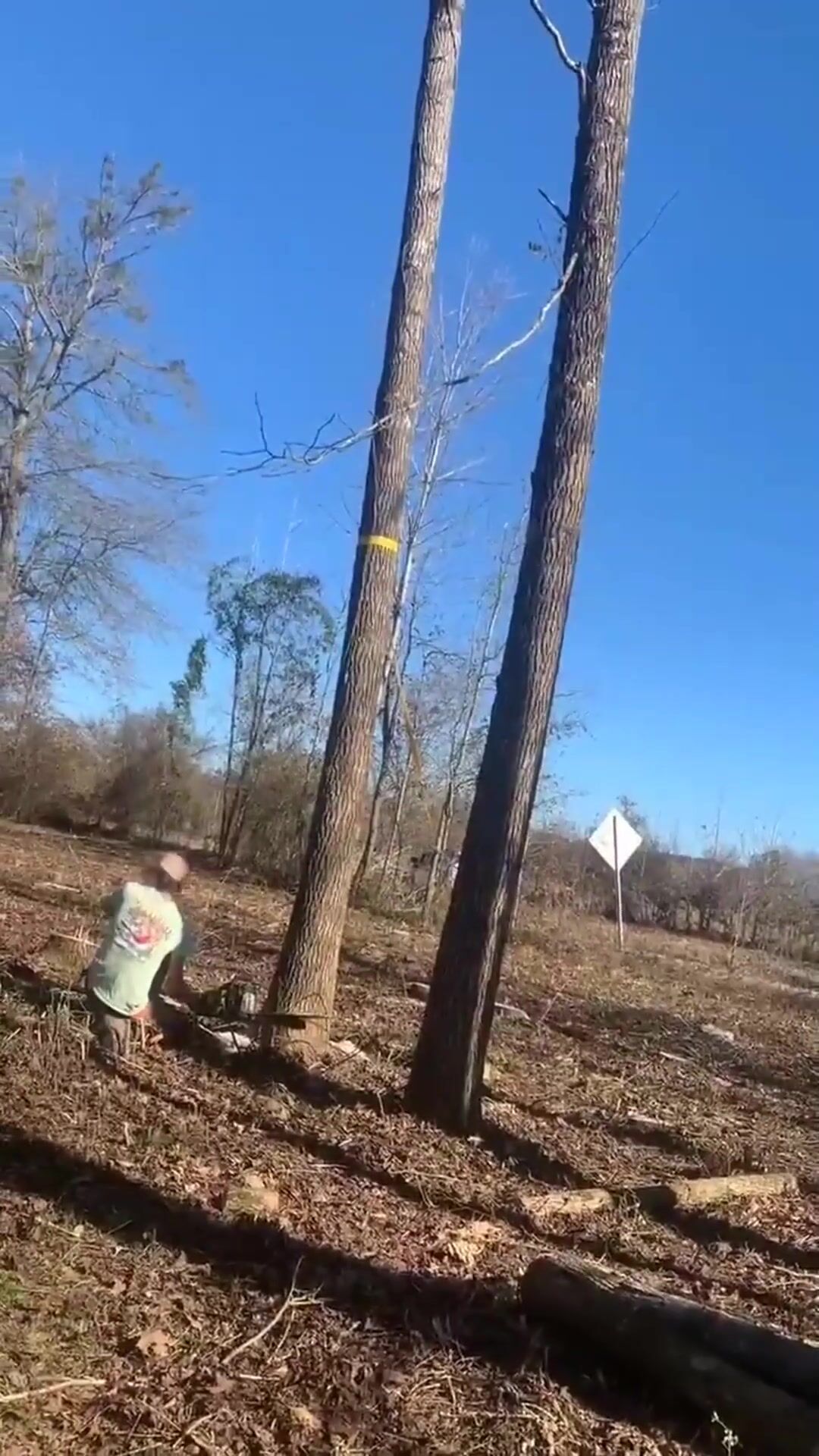 Knocked Out By His Own Rigging Strap