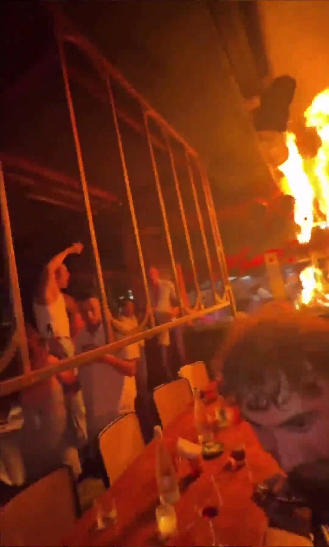 Another Club Finds Out Why You Don't Play With Fire Indoors