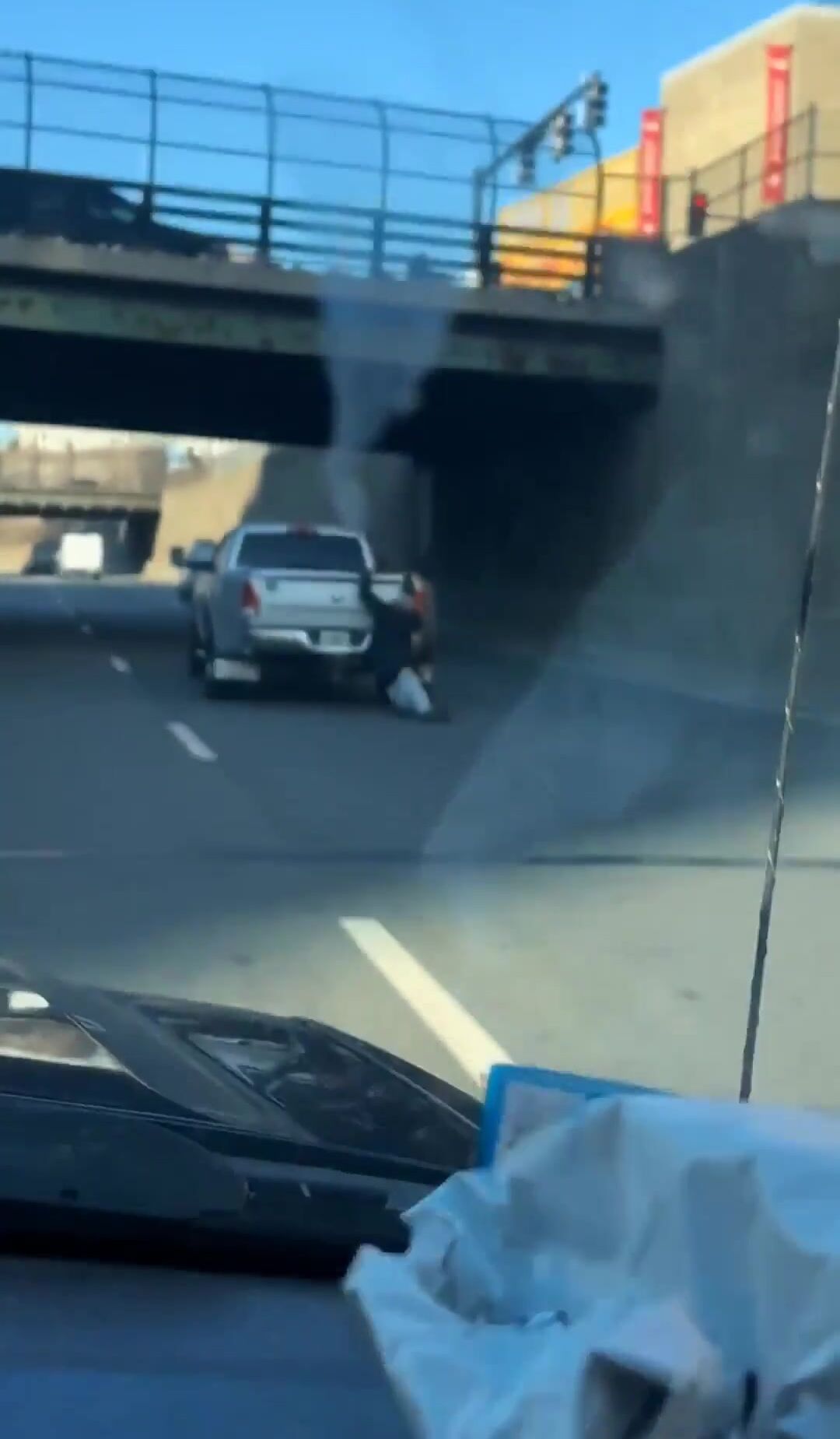Random Dude Catching A Laid Back Ride Down The Highway